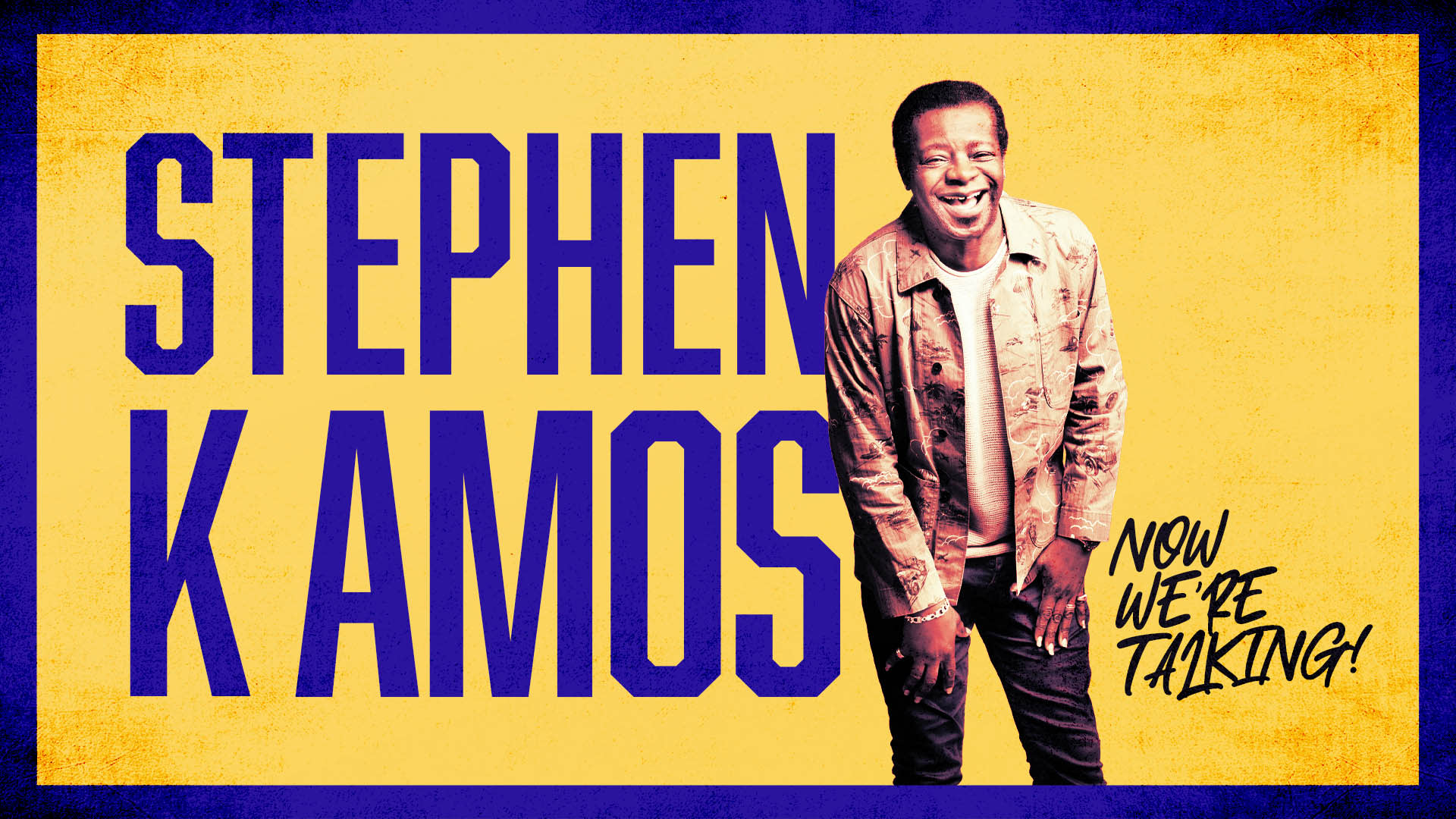 Stephen K Amos Tickets | Norman Bragg Studio, Aylesbury in Aylesbury | ATG Tickets